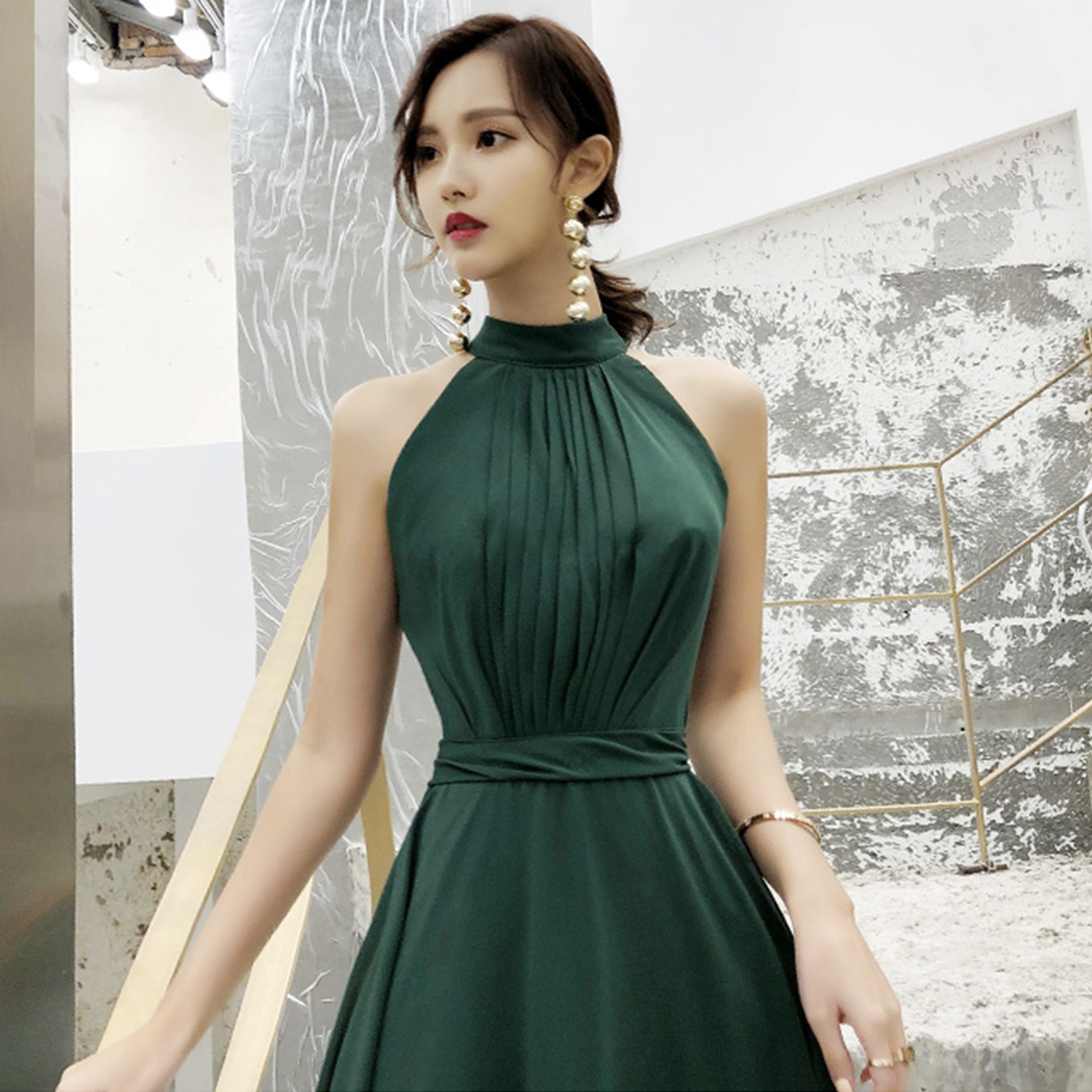 Simple A Line Chiffon Long Prom Dress Fashion Dress on Luulla